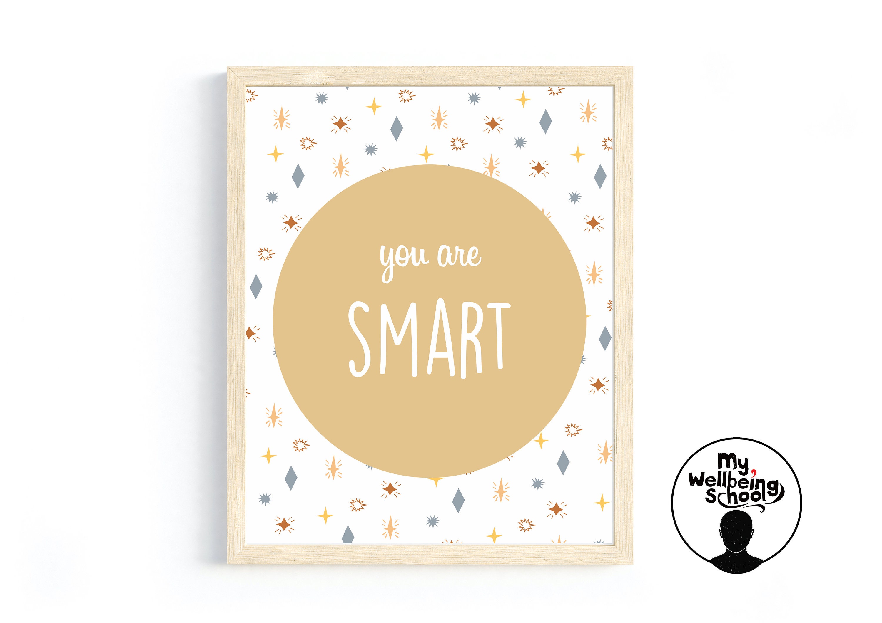 Boho Classroom Decor, Positive Affirmations, Classroom Poster, Welcome ...