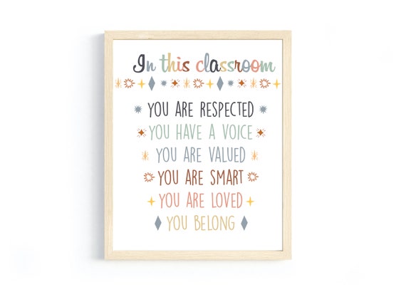 Welcome Back to School Poster Boho Classroom Decor - Etsy