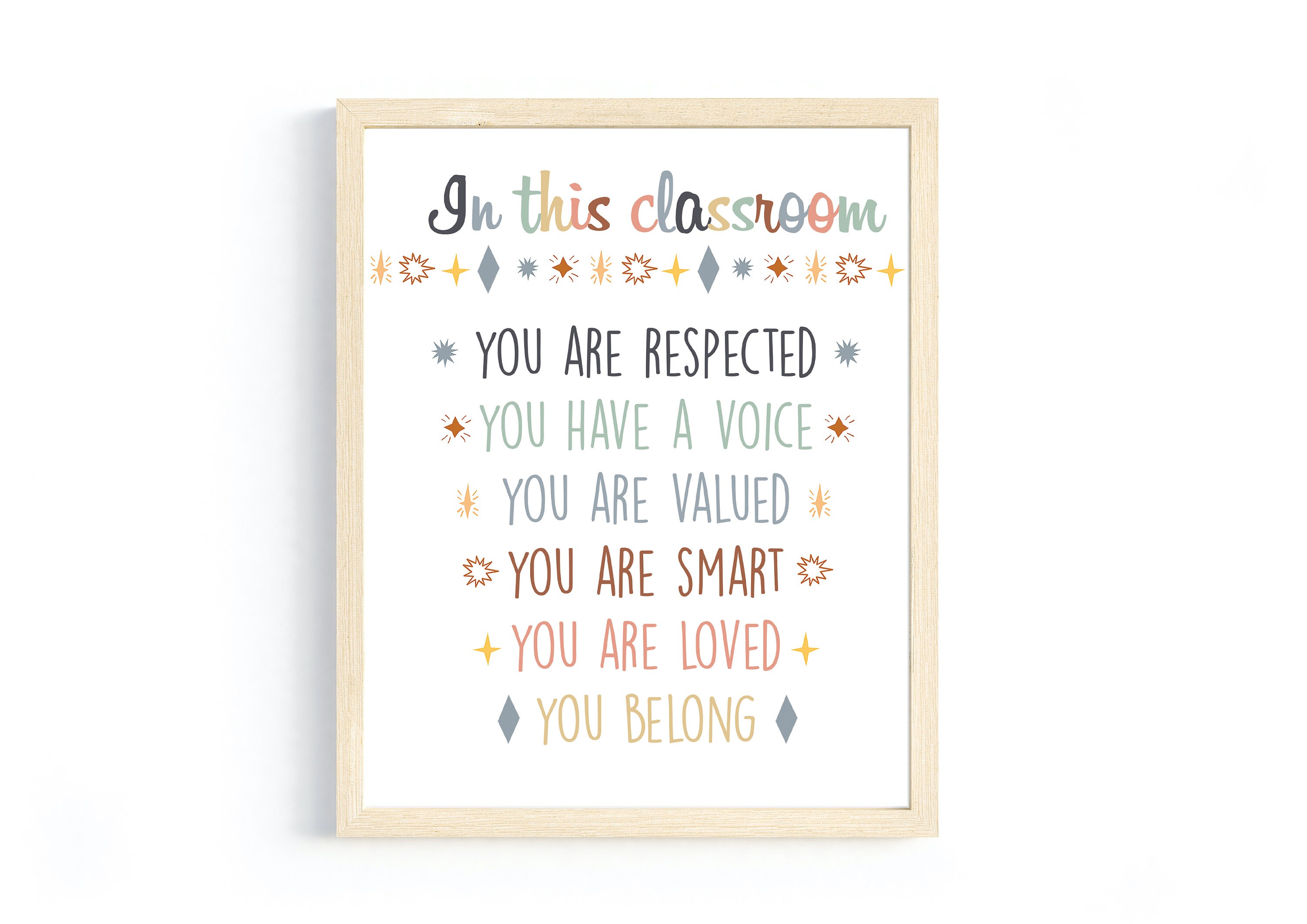 Welcome Back to School Poster, Boho Classroom Decor - Etsy