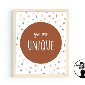 Boho Classroom Decor, Positive Affirmations, Classroom Poster, Welcome ...