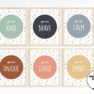 Boho Classroom Decor, Positive Affirmations, Classroom Poster, Welcome ...