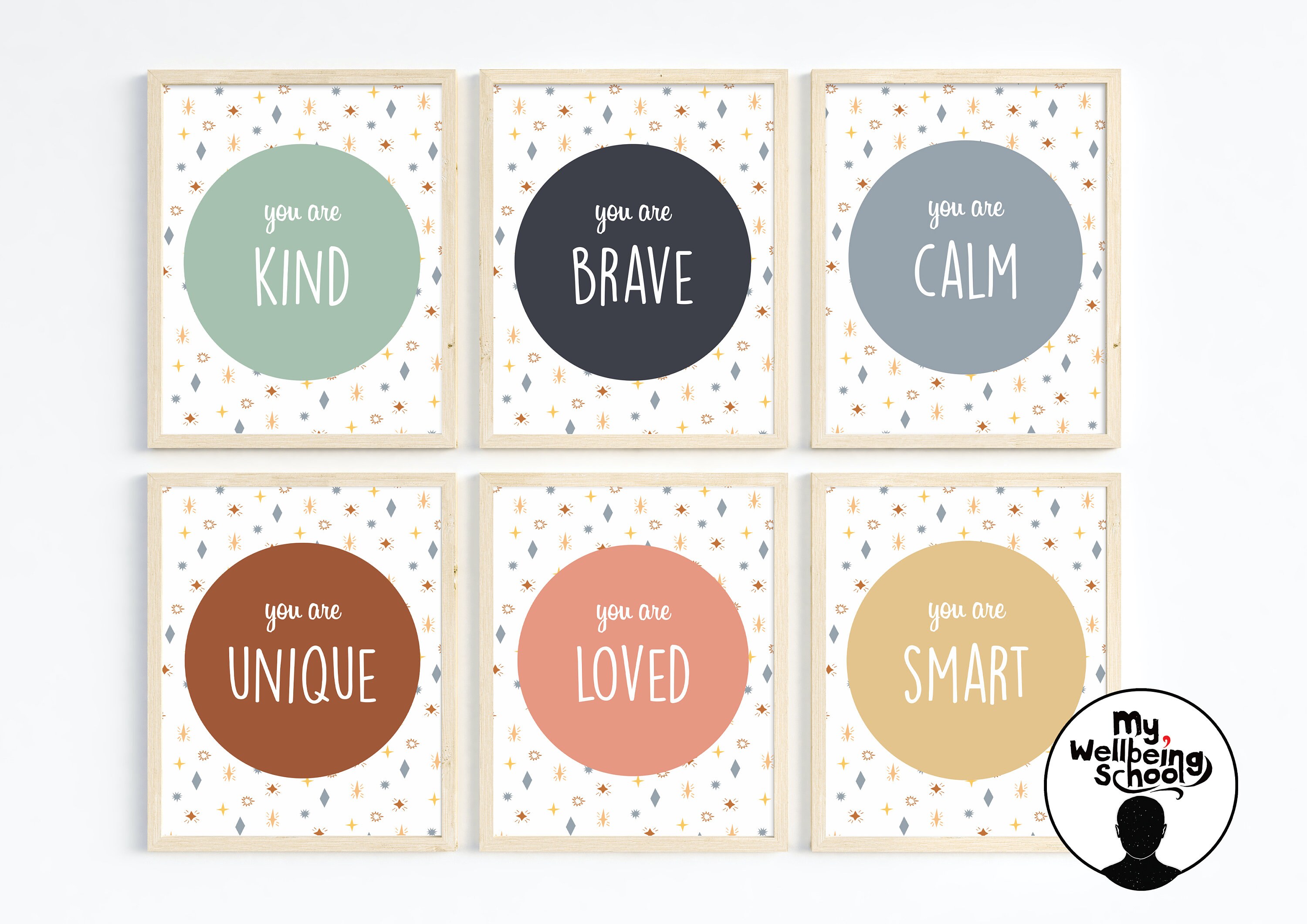 Boho Classroom Decor, Positive Affirmations, Classroom Poster, Welcome ...