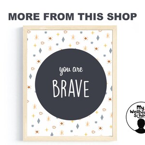 Grounding Technique Poster, Therapy Office Decor, School Counselor ...