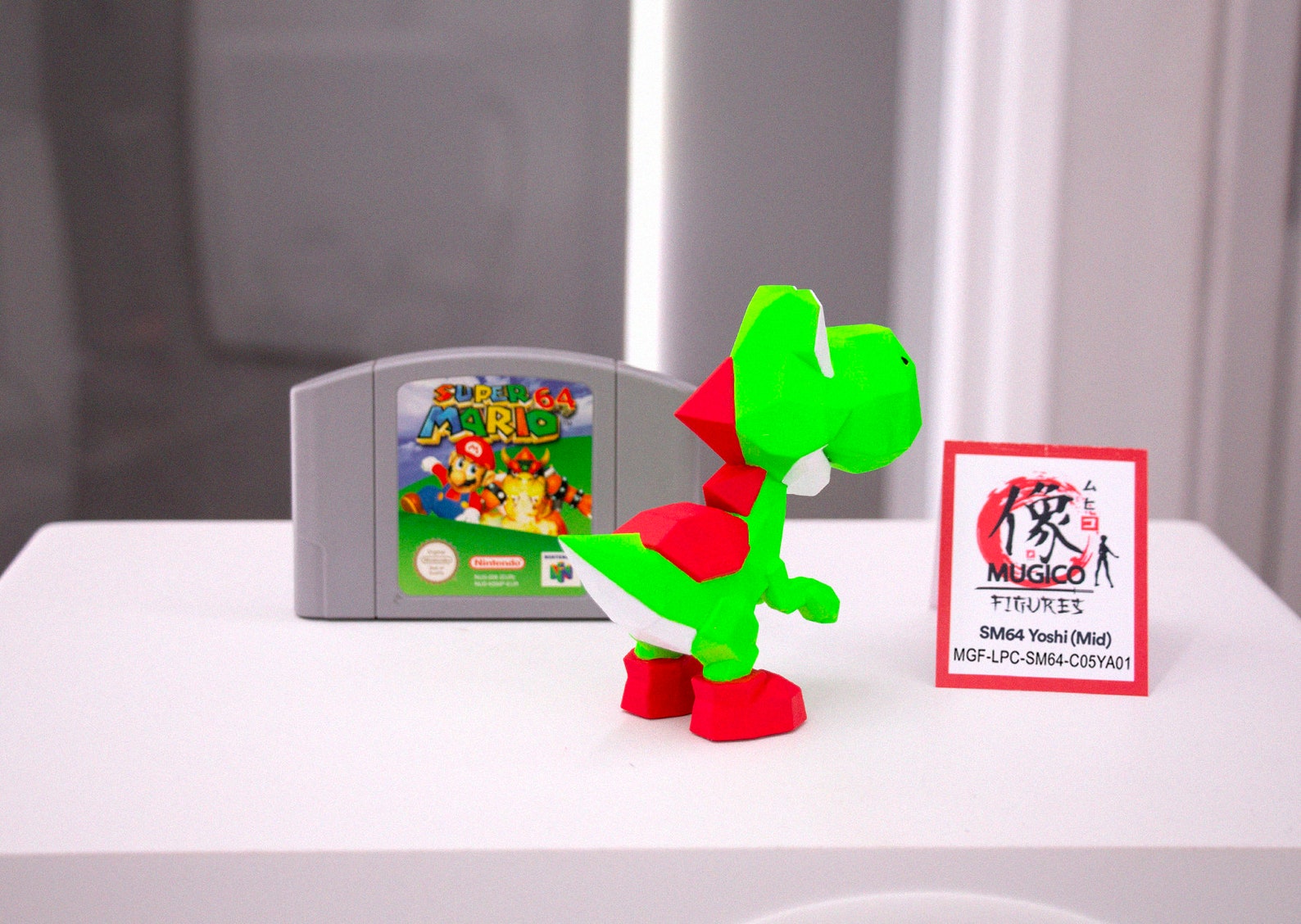 SUPER MARIO 64 I 05 Yoshi Figure mid Size SM64 1996 - Etsy