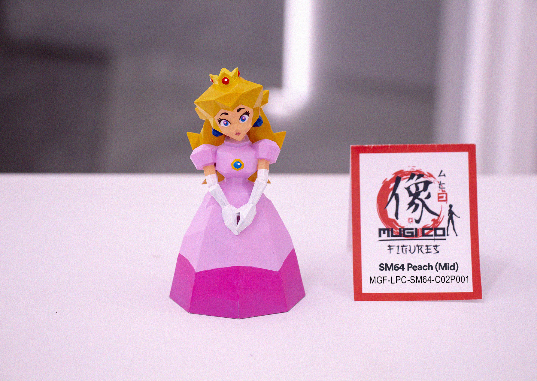 SUPER MARIO 64 I 02 Princess Peach Figure mid Size SM64 - Etsy