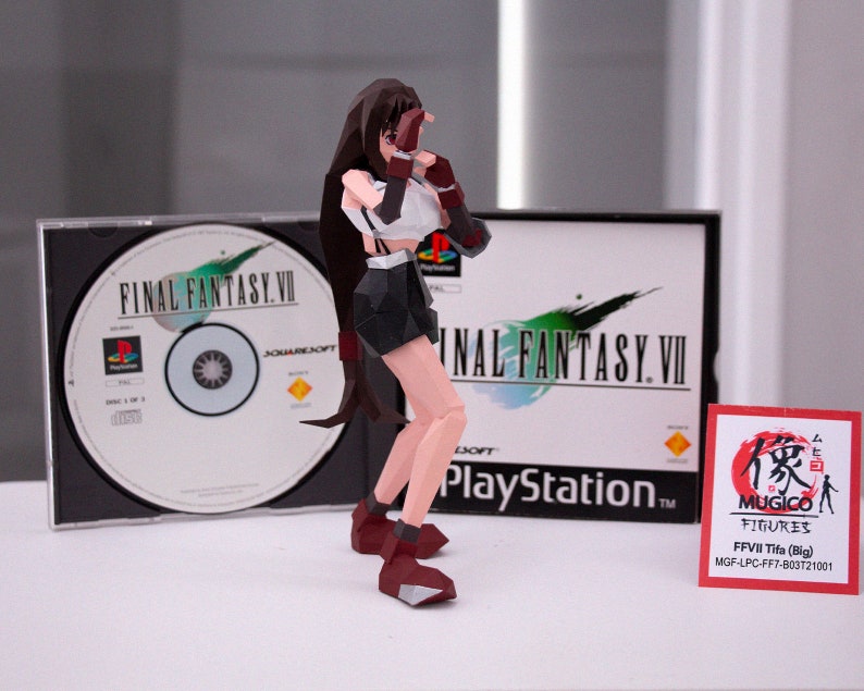 FFVII 03 Tifa Lockhart Figure big Size FINAL FANTASY 7 - Etsy