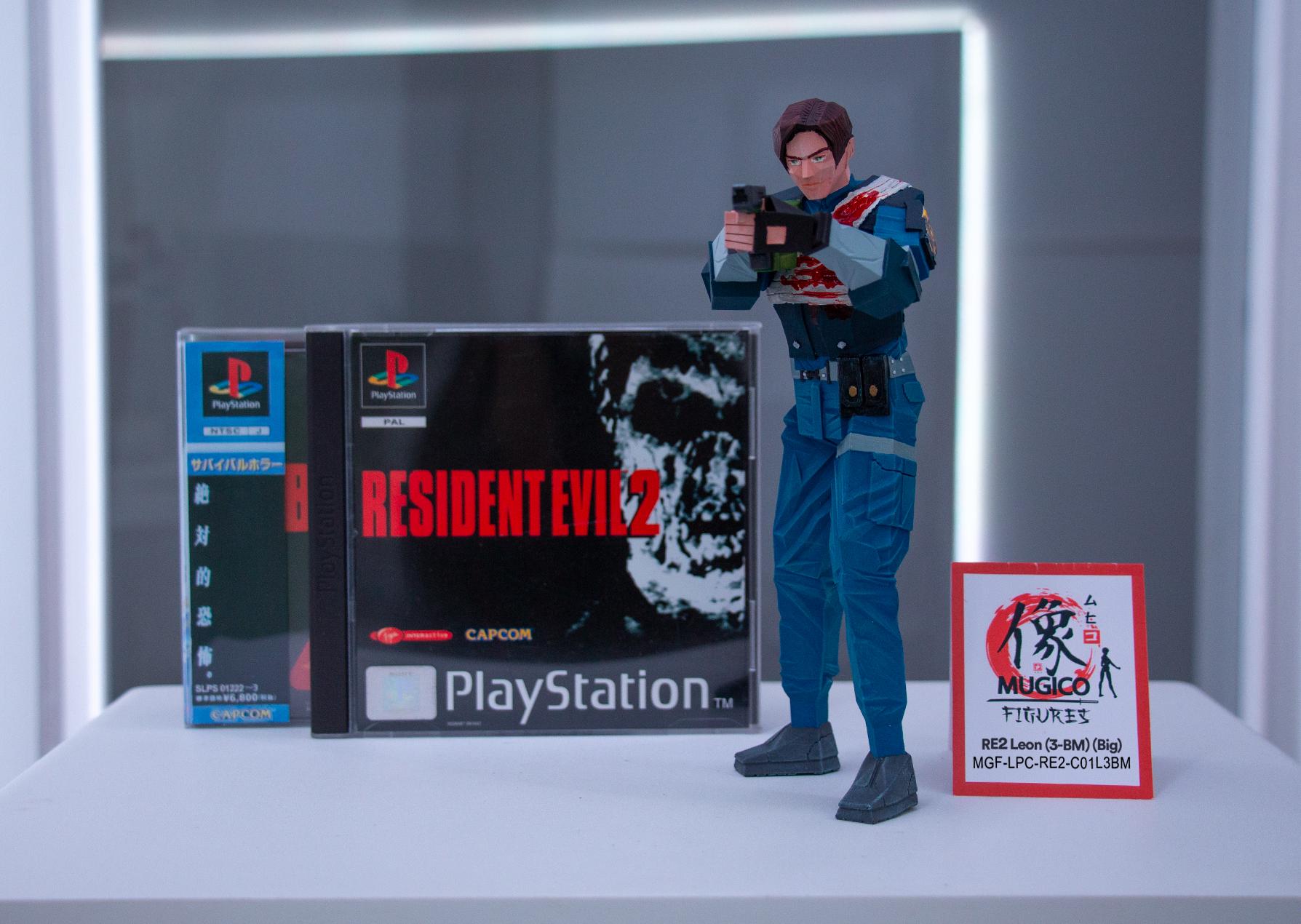 RE2 01 Leon S. Kennedy (3-BM) Figure (big Size) [resident Evil 2 ...