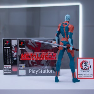 MGS 08 Ninja/gray Fox (A-1) Figure (big Size) [METAL GEAR Solid / メタルギア ...