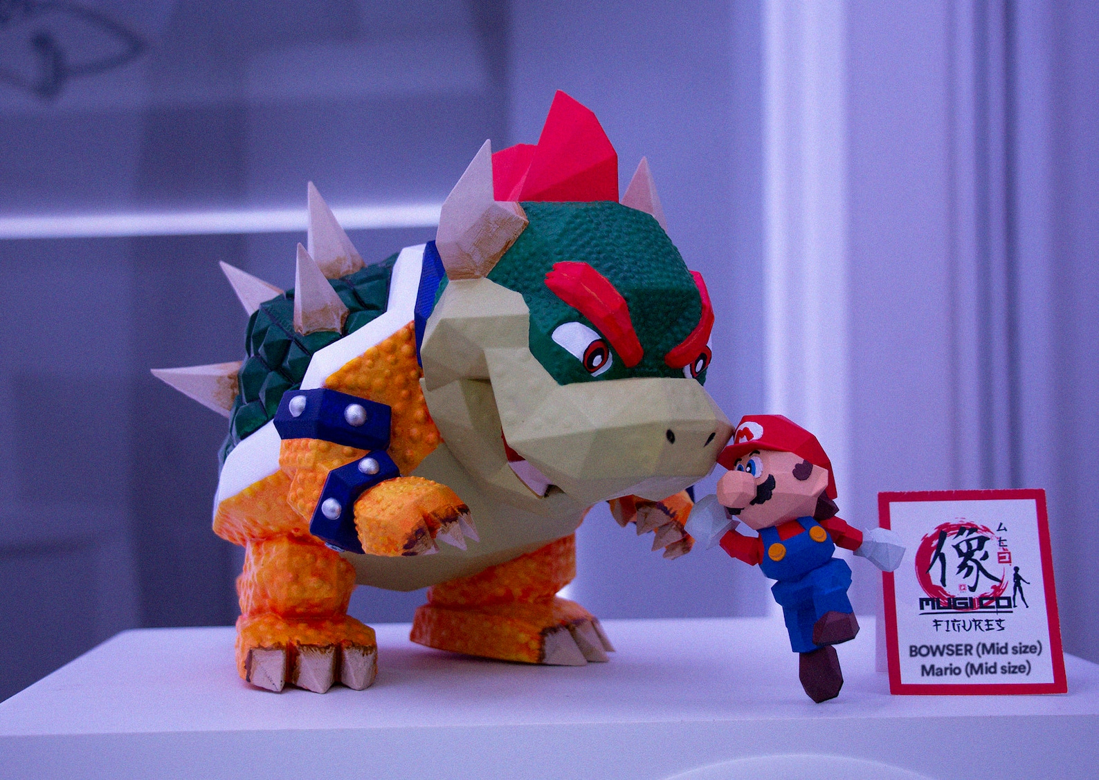 SUPER MARIO 64 I 06 BOWSER Figure mid Size SM64 1996 - Etsy