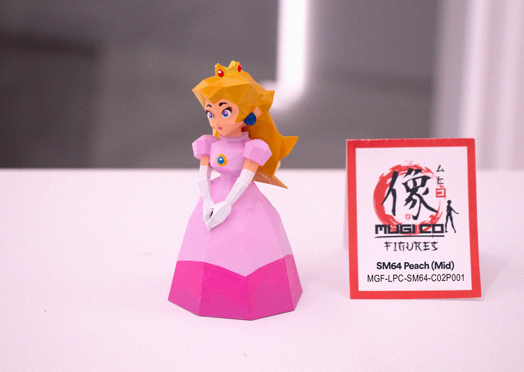 SUPER MARIO 64 I 02 Princess Peach Figure mid Size SM64 - Etsy UK