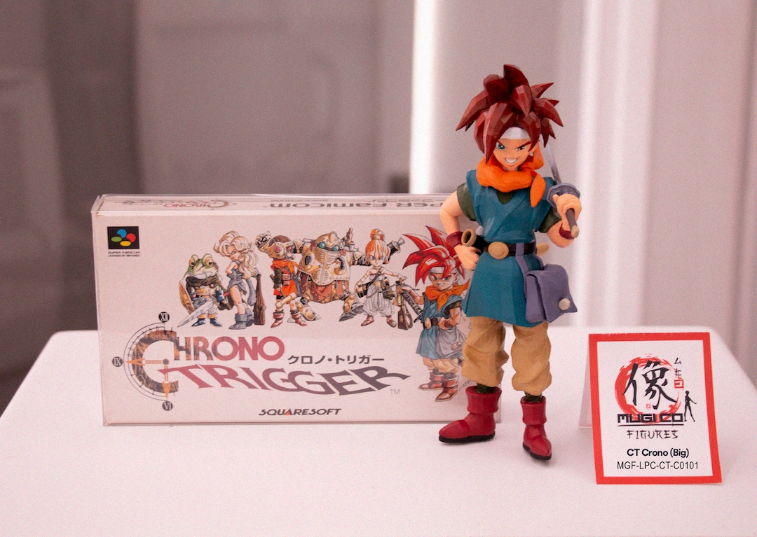 CT 01 Crono Figure (big Size) [CHRONO TRIGGER / クロノ・トリガ] (1995) - Etsy