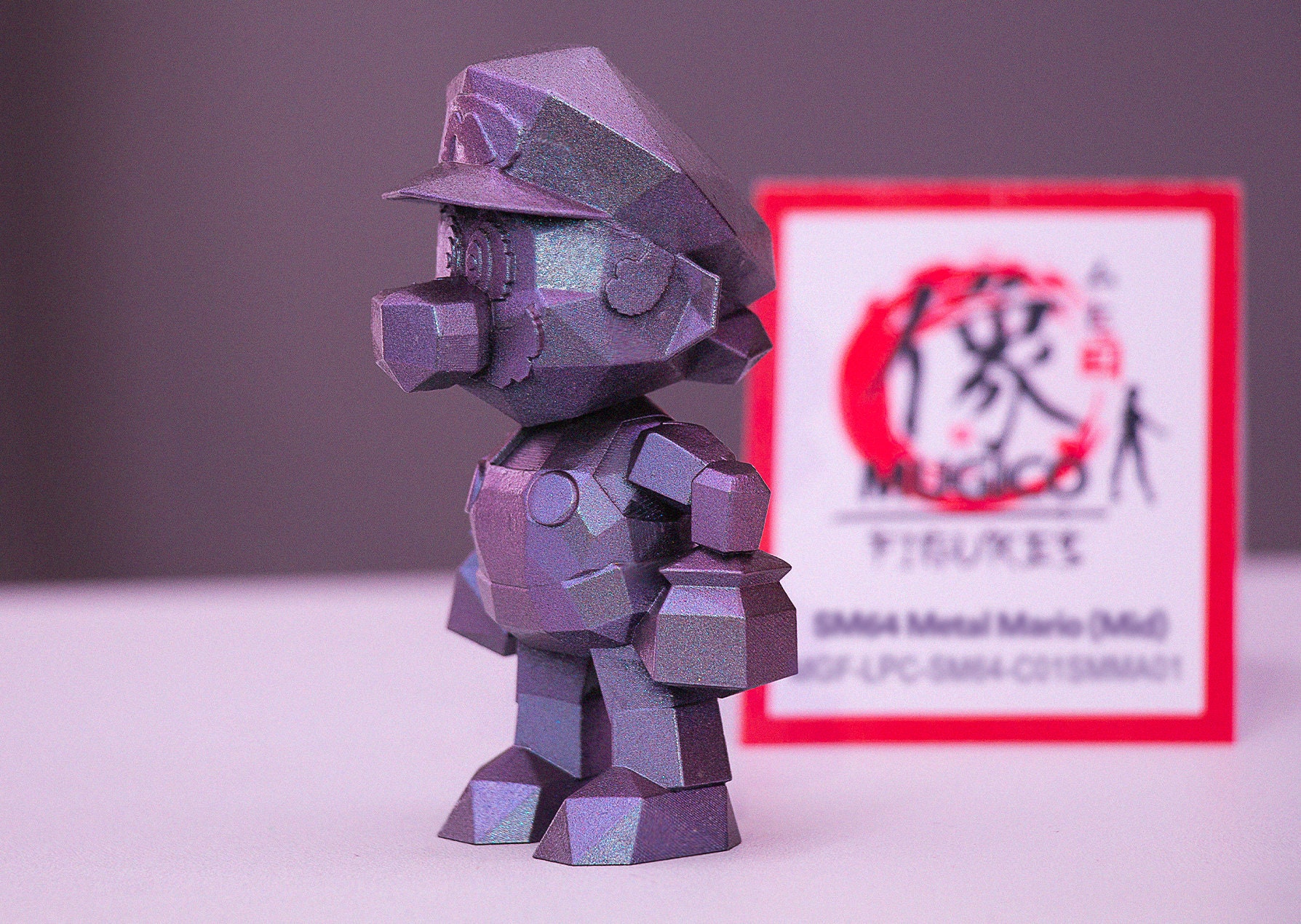 SUPER MARIO 64 I 01-S Metal Mario (A) Figure (mid Size) [SM64] (1996 ...