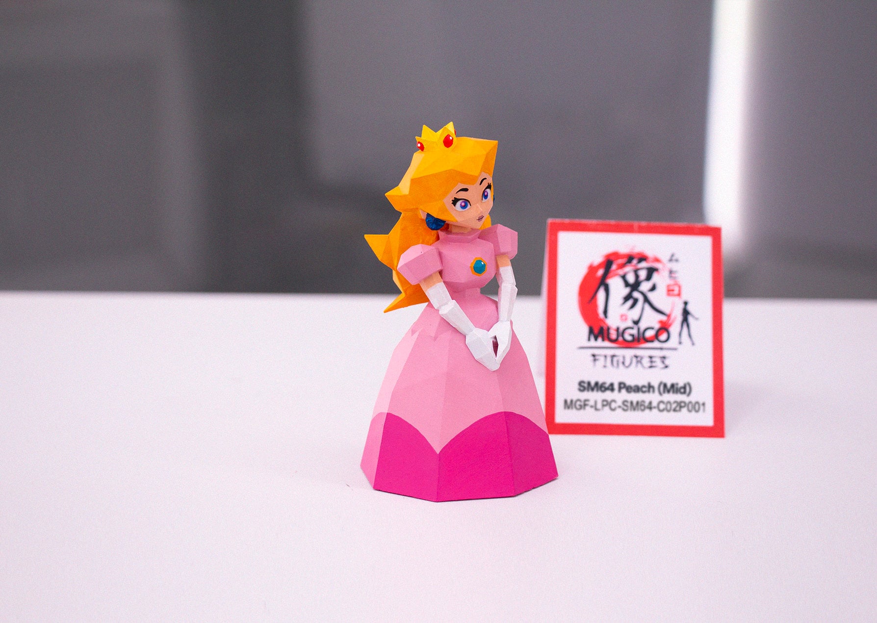 SUPER MARIO 64 I 02 Princess Peach Figure mid Size SM64 - Etsy