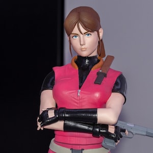 RE2 Claire Redfield (CGI [promo Renders]) (1/4) [RESIDENT EVIL 2] (1998 ...