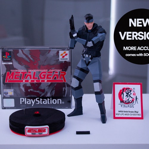 Metal Gear Solid Box Snake Exclamation Mark Anime / - Etsy