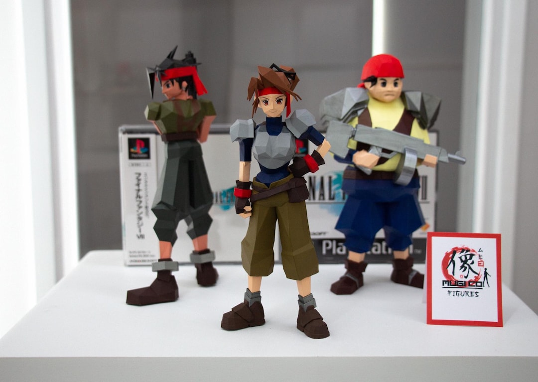 FFVII 14 Jessie Rasberry Figure (big Size) [FINAL FANTASY 7 Collection ...