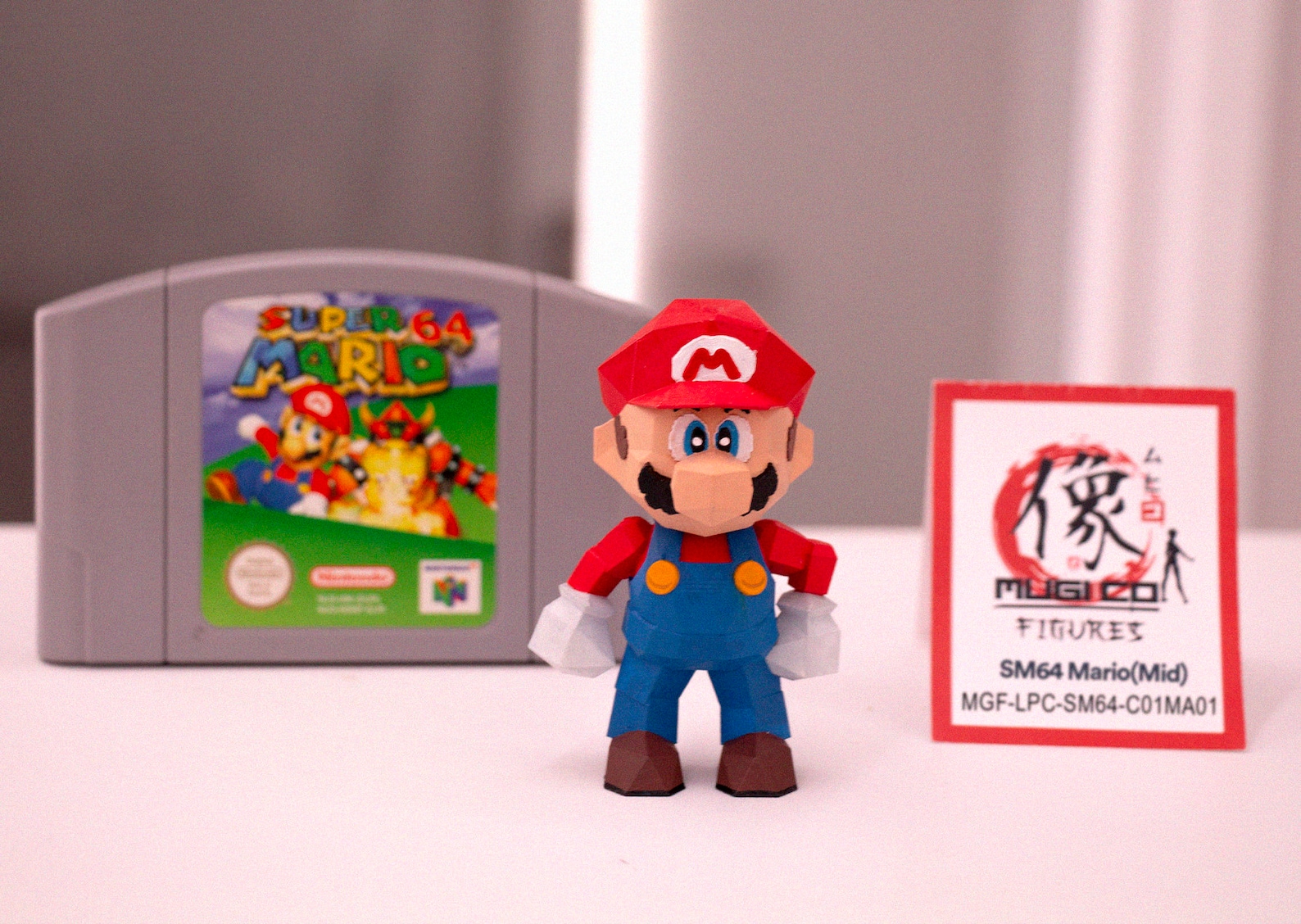 SUPER MARIO 64 I 01 Mario A Figure mid Size SM64 1996 | Etsy