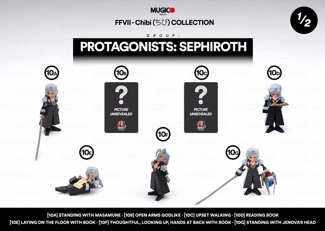 FFVII Chibi (ちび) 10 Sephiroth [FINAL FANTASY 7 Chibi (ちび) Collection ...