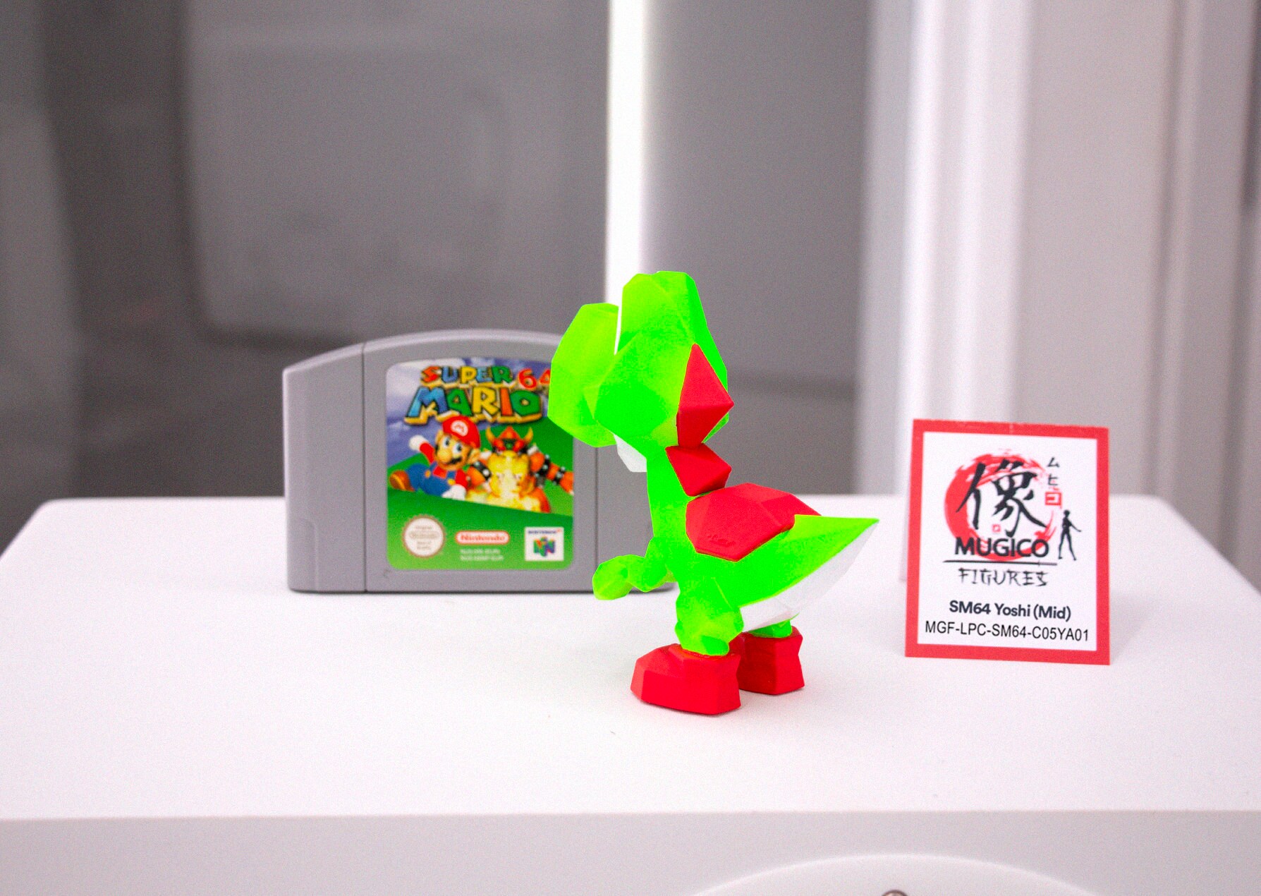 SUPER MARIO 64 I 05 Yoshi Figure mid Size SM64 1996 - Etsy