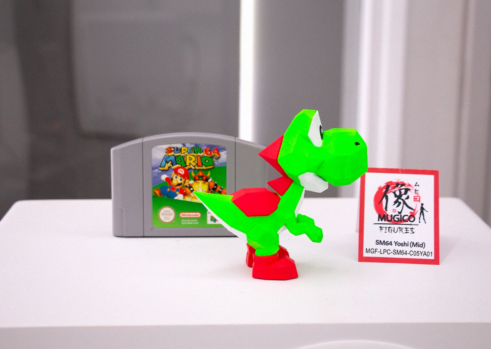 SUPER MARIO 64 I 05 Yoshi Figure mid Size SM64 1996 - Etsy
