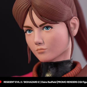 RE2 Claire Redfield (CGI [promo Renders]) (1/4) [RESIDENT EVIL 2] (1998 ...