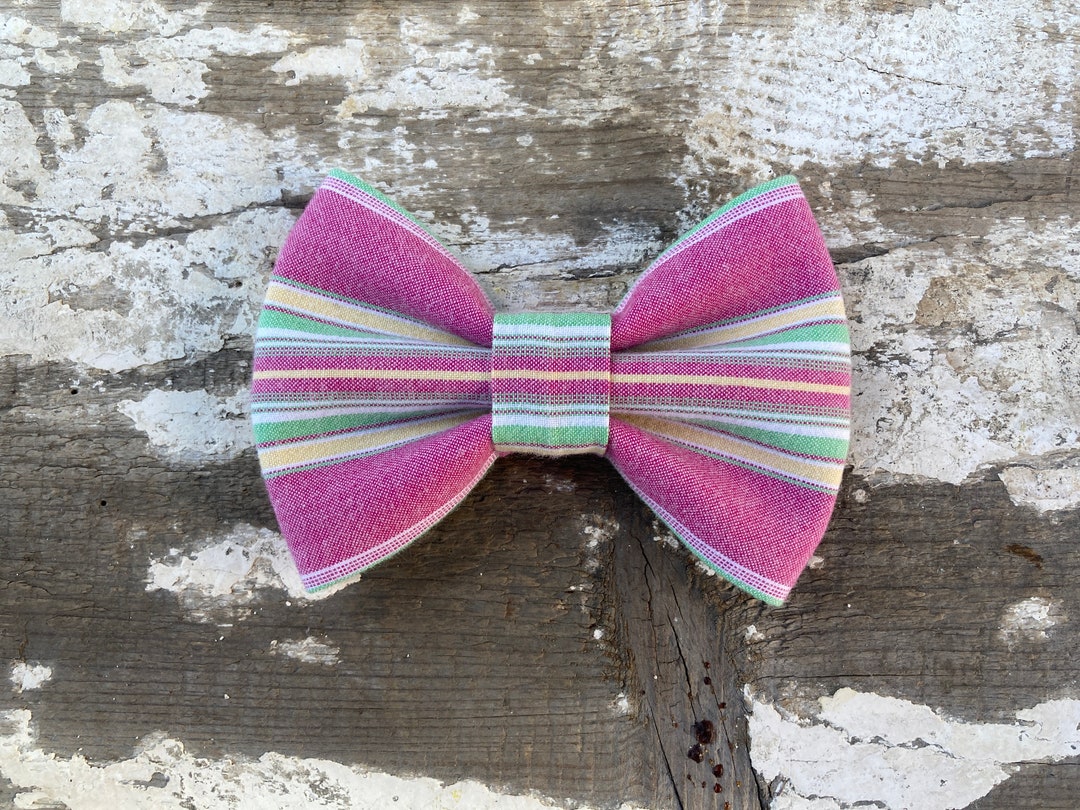 Dog Bowtie//extra Small-extra Large//spring Summer Colors//cat Bow ...