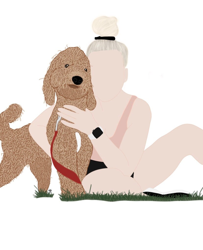 Custom Digital Portraits Personalized Family Portrait - Etsy