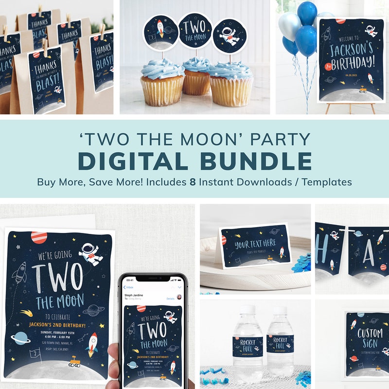 Two the Moon - Etsy