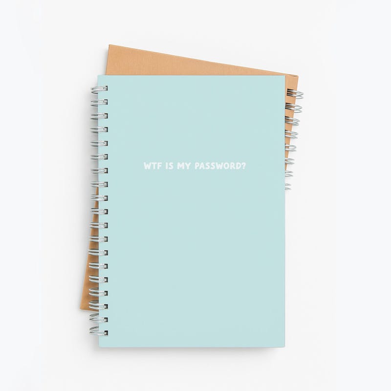 Password Notebook - Etsy
