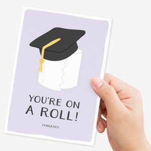 Toilet Paper Graduation Card | Quarantine | Graduation Card | Social ...