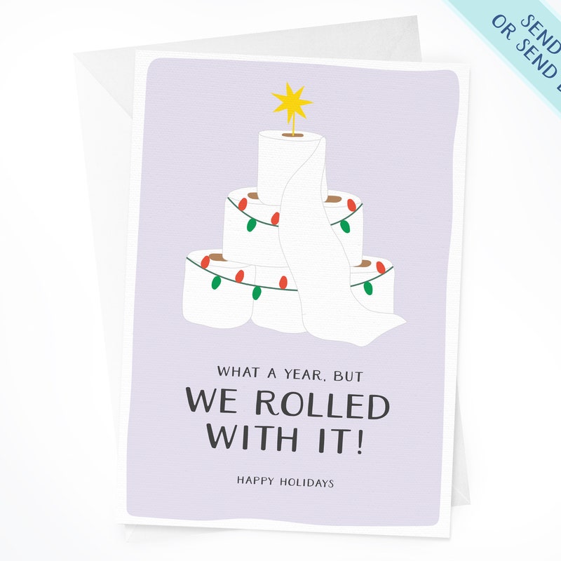 Toilet Paper Card - Etsy