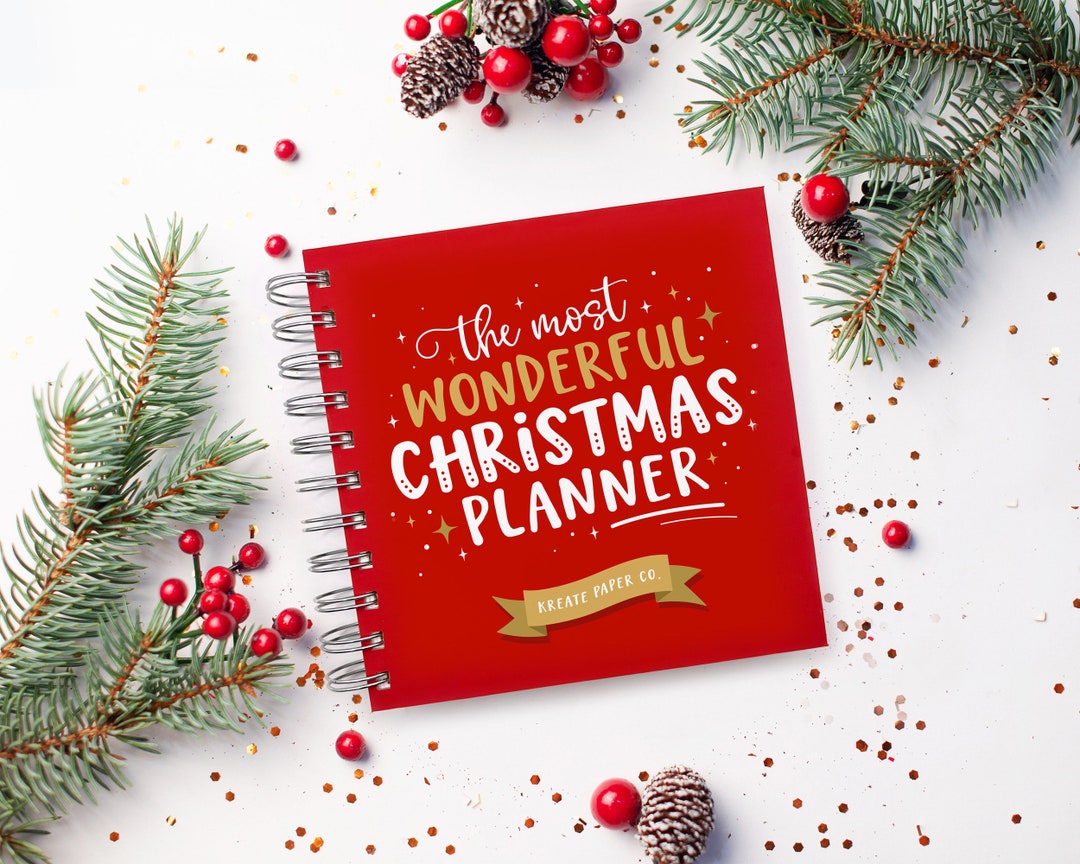Christmas Planner, Holiday to Do List, Gift Tracker, Holiday Planner ...