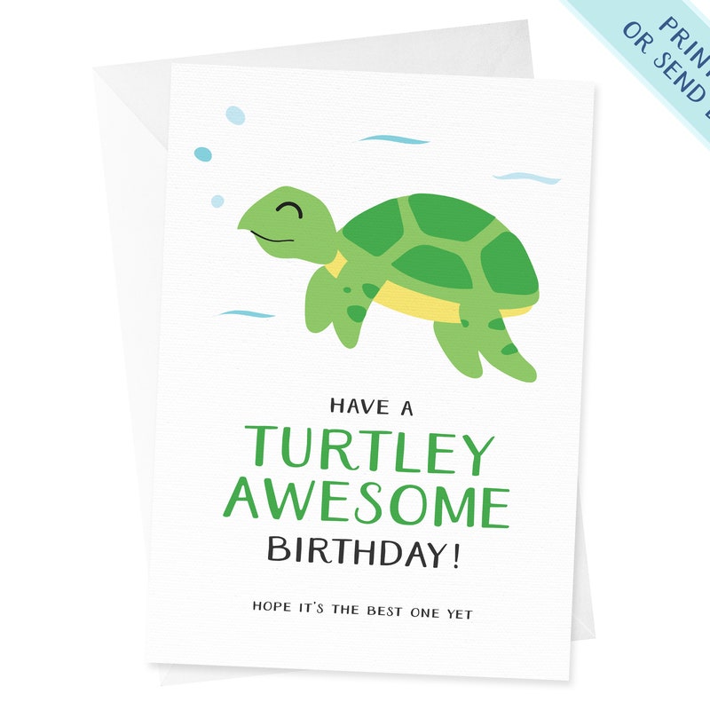 You Are Turtley Awesome - Etsy
