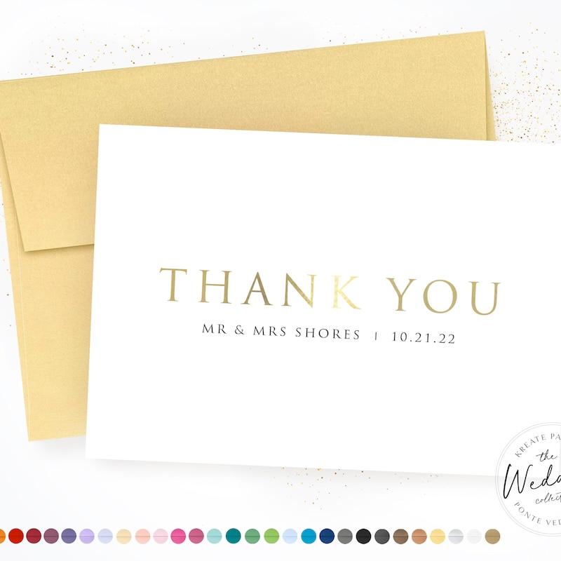 Mr and Mrs Thank You - Etsy