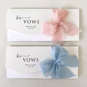 His & Her Vows, Wedding Vow Books, Vows to Husband, Vows to Wife, Bride ...