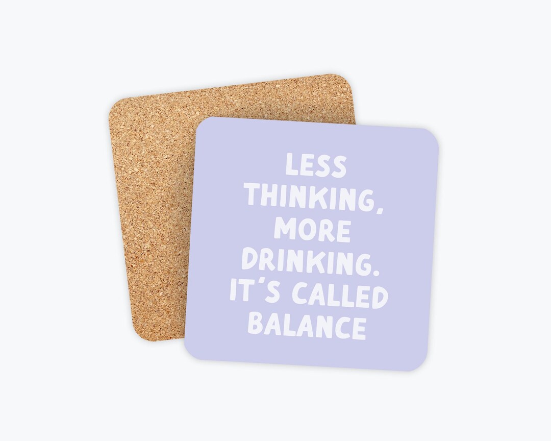 Funny Drinking Coasters, Party Accessories, Coworker, Friend, Wine ...