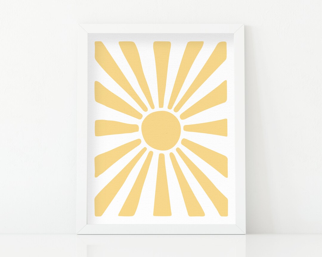 Sunshine Art Print | Nursery Art Print | Kids Room Print | Nursery Wall ...