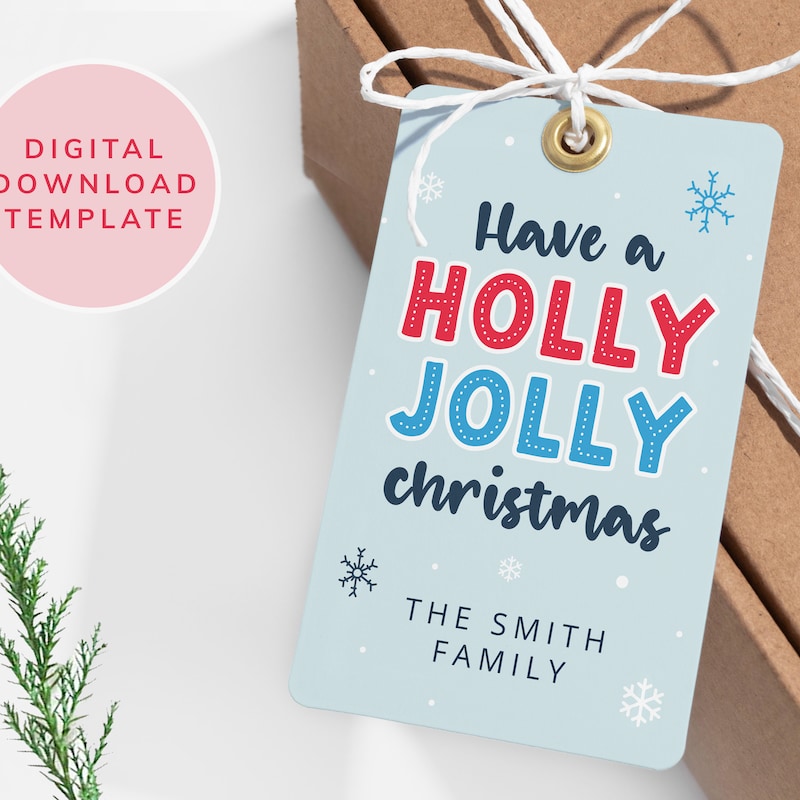 Christmas Hang Tag - Etsy