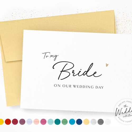 To My Groom on Our Wedding Day Note to Groom Groom Wedding - Etsy