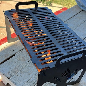 Collapsible Grill and Fire Pit - Etsy
