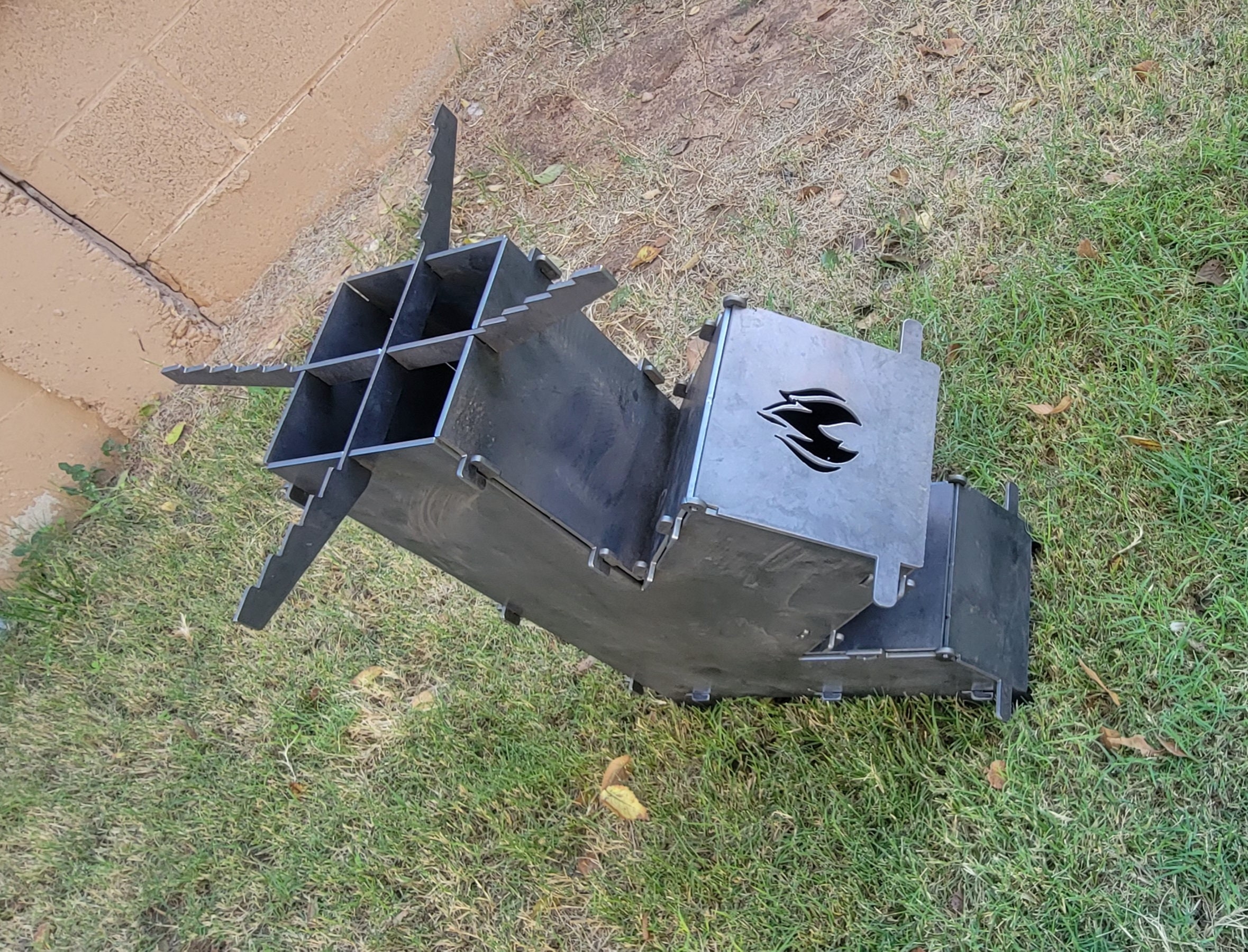 Large Collapsible Rocket Stove Perfect for Camping Hunting or Christmas ...