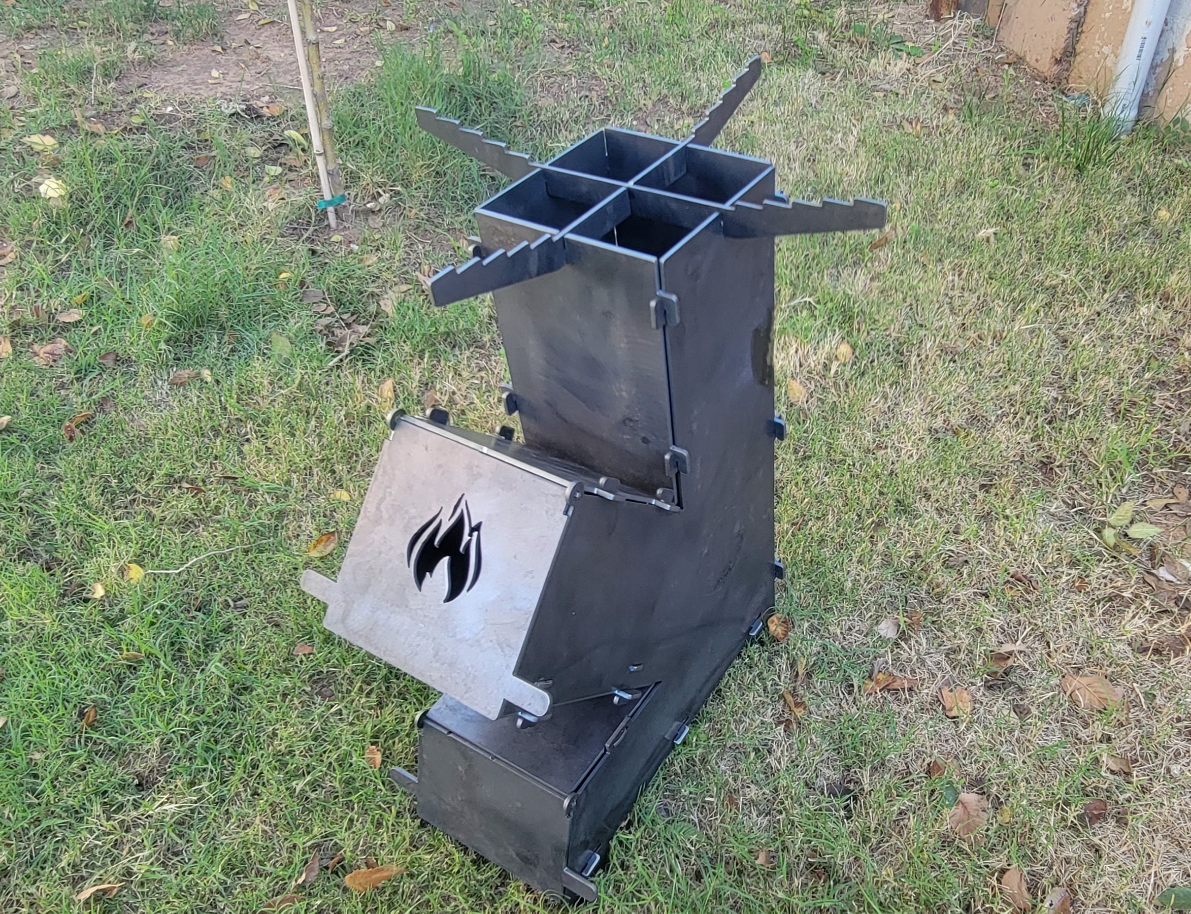 Large Collapsible Rocket Stove Perfect for Camping Hunting or Christmas ...