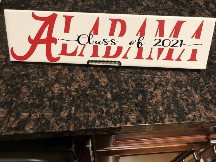 Custom Graduation Ceramic Tile W/ Stand - Etsy