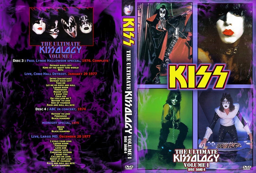 KISS- the Ultimate Kissology VOL. I Disc 3 & 4 (2 DVD Set) New Sealed!!! - Etsy
