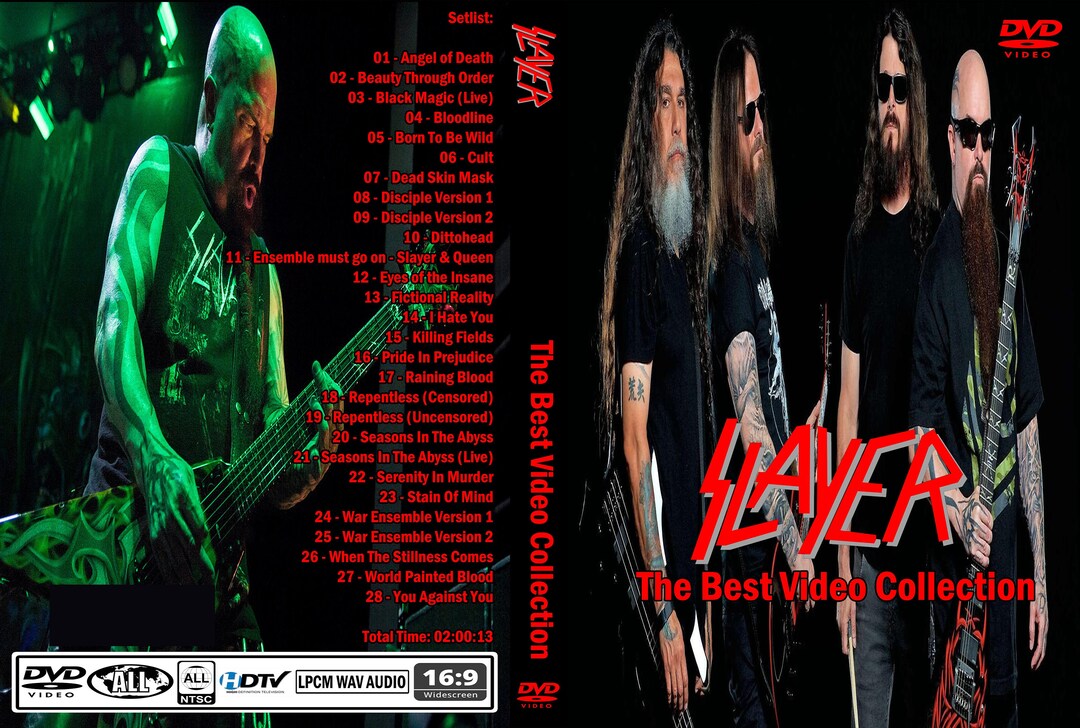 Slayer-the Best Video Collection DVD New Sealed - Etsy