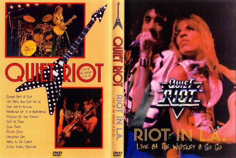 Quiet Riot W/ Randy Rhoads Live at Whiskey A Go Go 1979 RARE New Sealed - Etsy