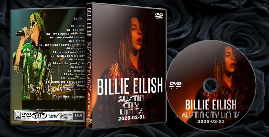 Billie Eilish-austin City Limits 02-01-2020 DVD New Sealed - Etsy