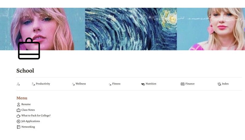 taylor-swift-notion-template-life-planner-all-in-one-template-etsy