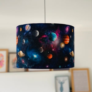 Space Lampshade Universe Lampshade Galaxy Lamp Stars - Etsy UK