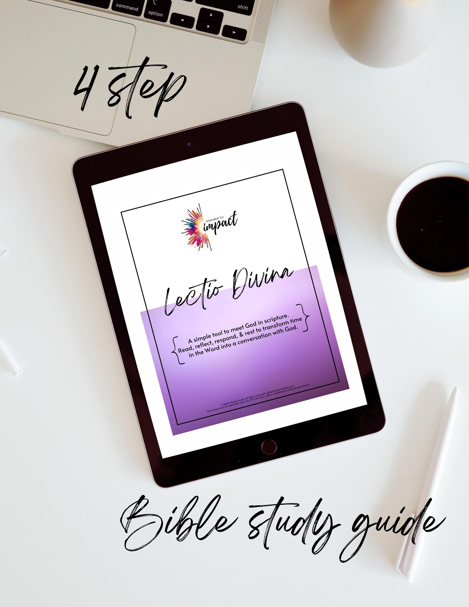 Lectio Divina Bible Study Worksheet: 4-step Guide (PDF) - Etsy